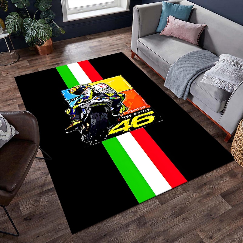 Motorcycle Rug - Etsy