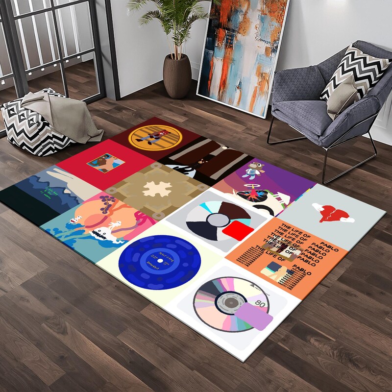 Kanye Album Rugs - Etsy