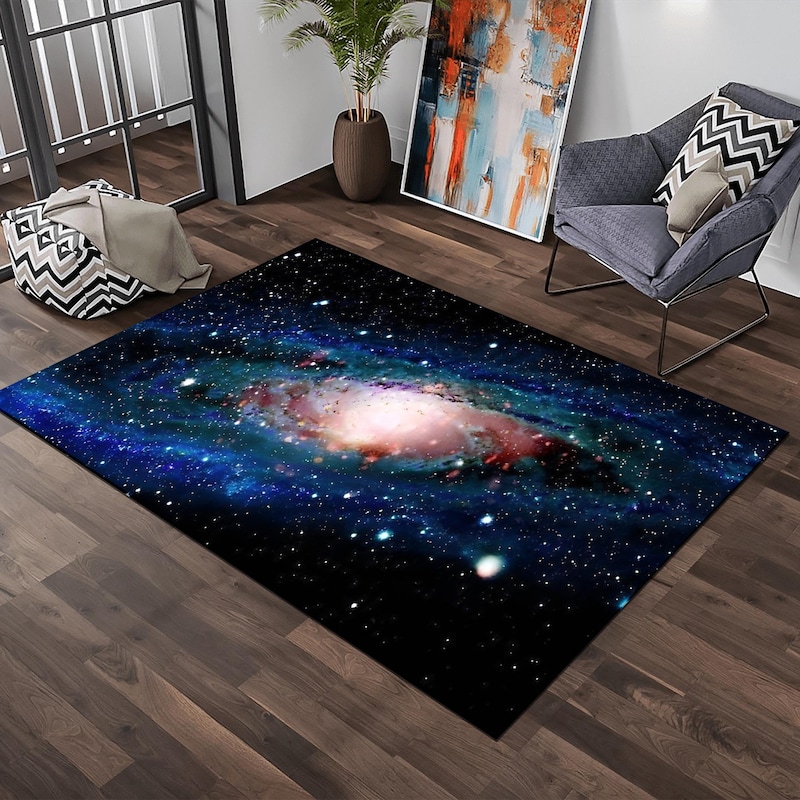Galaxy Space Rugs - Etsy