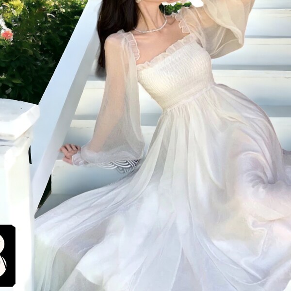 See Through White Cloth - Etsy