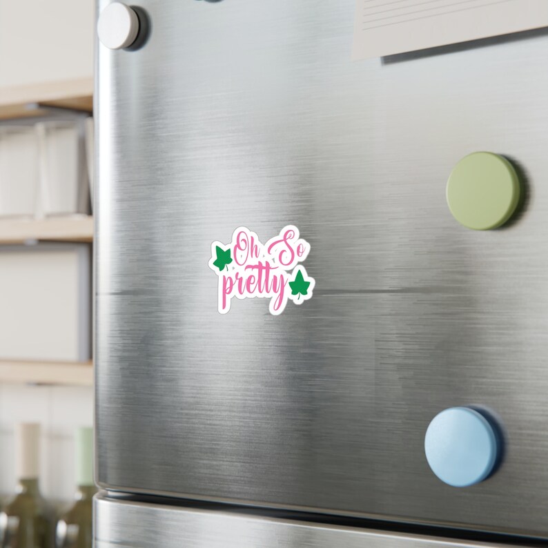 Alpha Kappa Alpha Vinyl Decal | Pink and Green Sticker | Sorority Vinyl ...