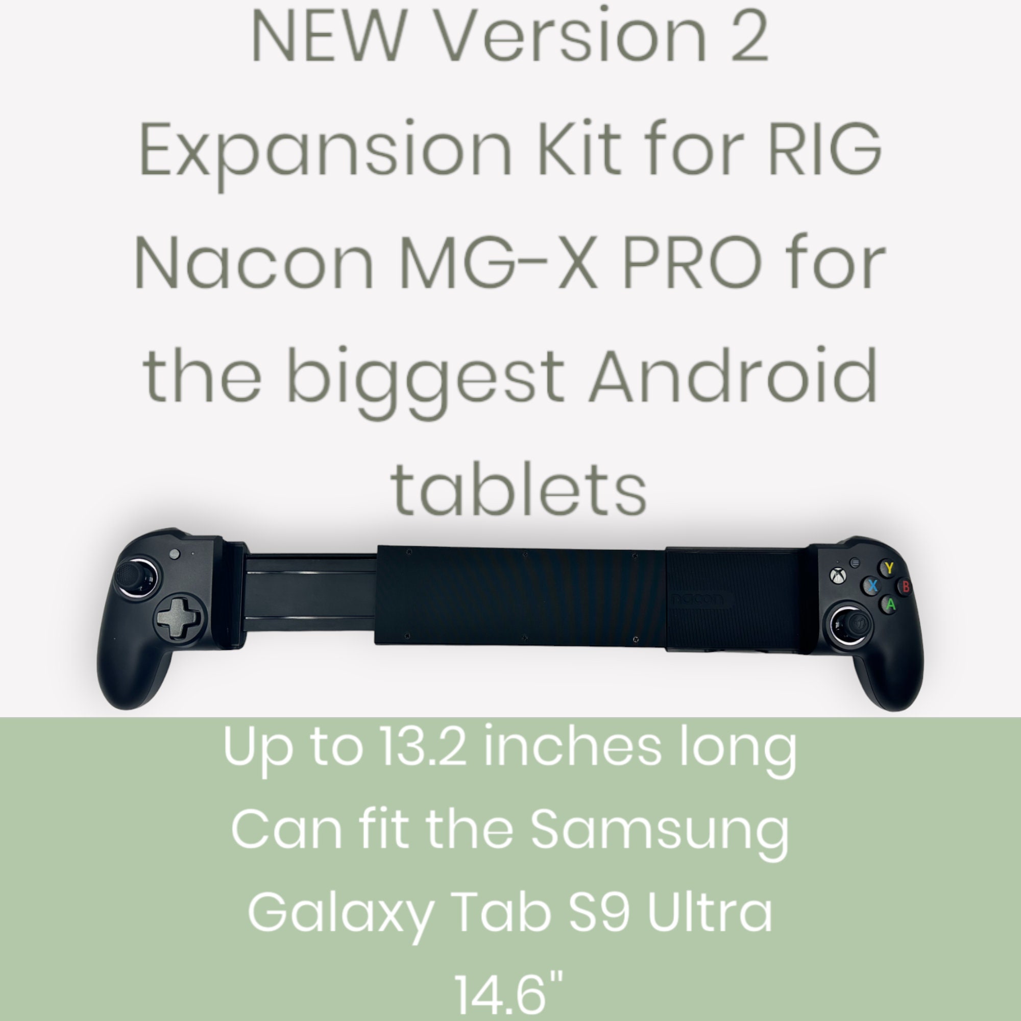 Expansion Kit for RIG Nacon MG-X PRO Controller Large Size for Tablets ... Expansion Kit for RIG Nacon MG-X PRO Controller Large Size for Tablets ...