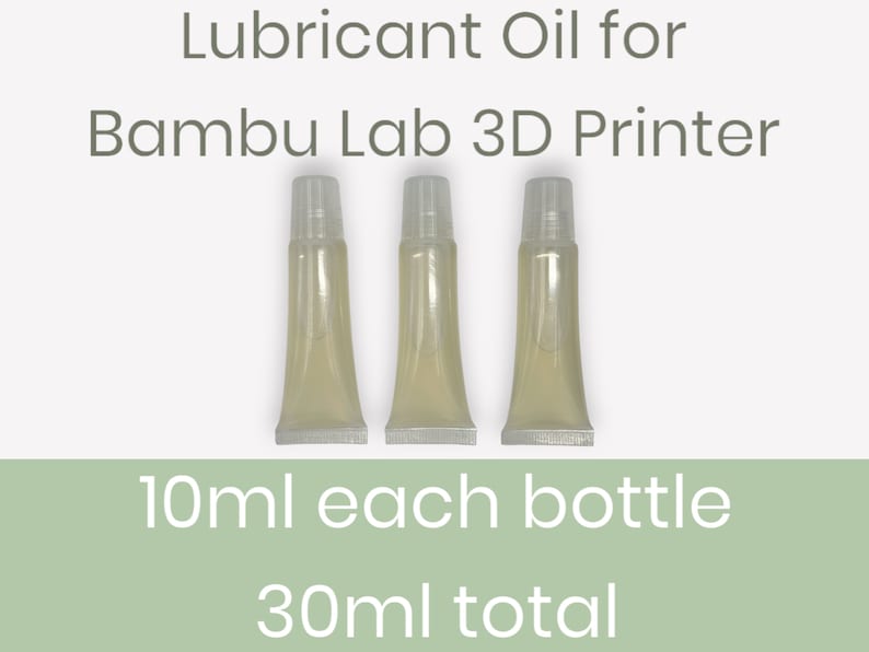 Lubricant Oil for Bambu Lab - Etsy