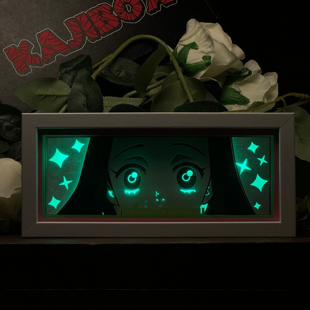Kajibox | Nezuko | Anime Inspired Light Box | Great Anime Gift - Etsy