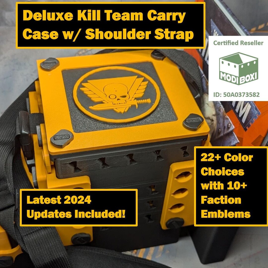 Deluxe Kill Team Carry Case - Modular and Customizable - Etsy