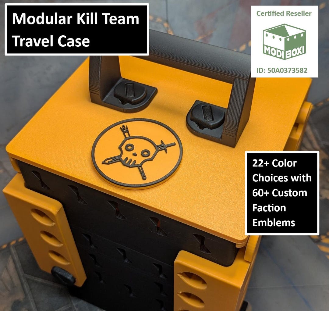 Modular Kill Team Travel Case for Miniatures Storage and Game ...