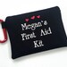 Personalized First Aid Kit POUCH ONLY Teacher Gift Medicine - Etsy