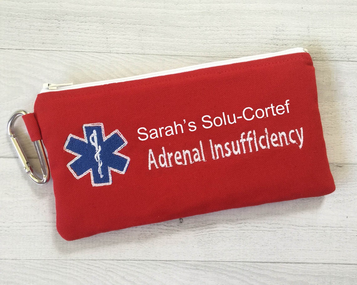 Medical Alert Pouch, First Aid Kit, Epi-pen Syringe Case, Epipen ...
