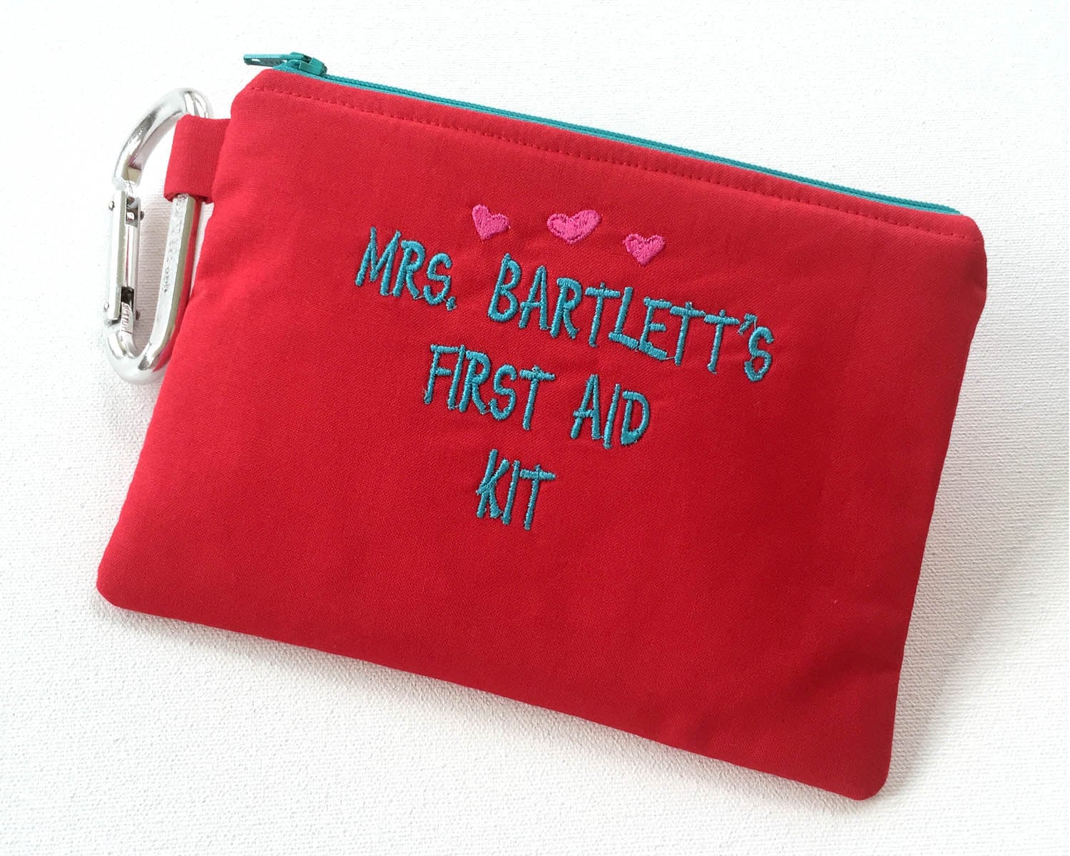 Personalized First Aid Kit POUCH ONLY Teacher Gift Medicine | Etsy