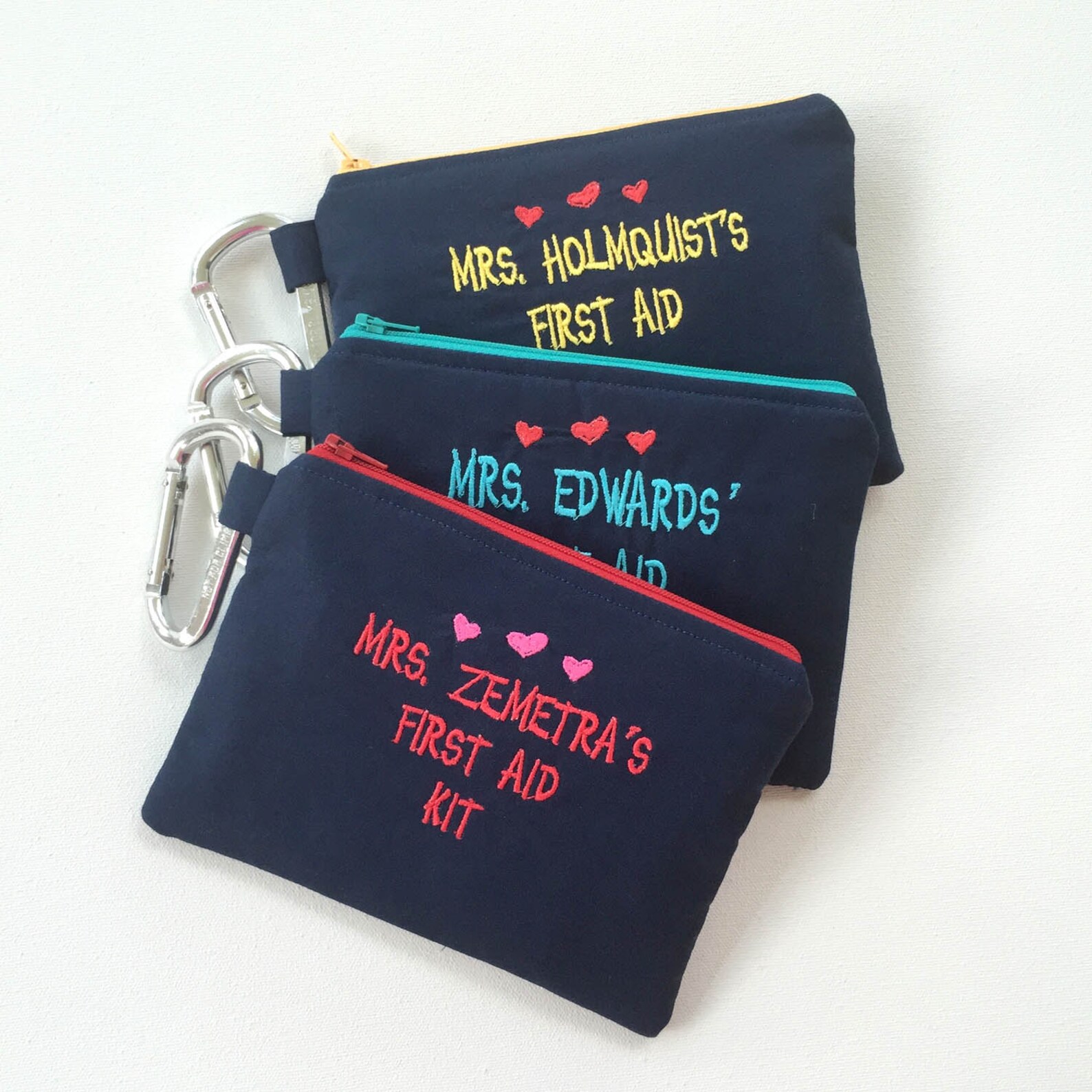 Personalized First Aid Kit POUCH ONLY Teacher Gift Medicine - Etsy