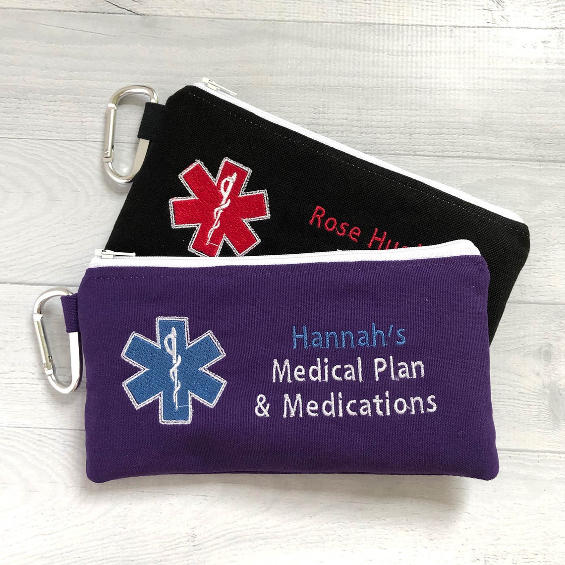 Medical Alert Pouch, Front Only, Personalized Epipen Case, Epinephrine ...