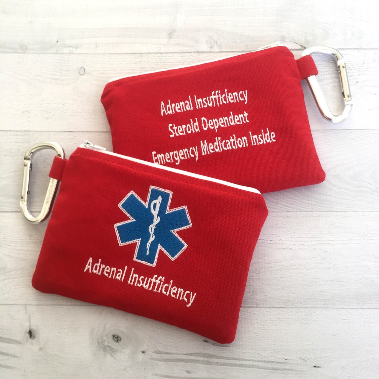 Medical Alert Pouch, First Aid Kit, Epi-pen Syringe Case, Epipen ...