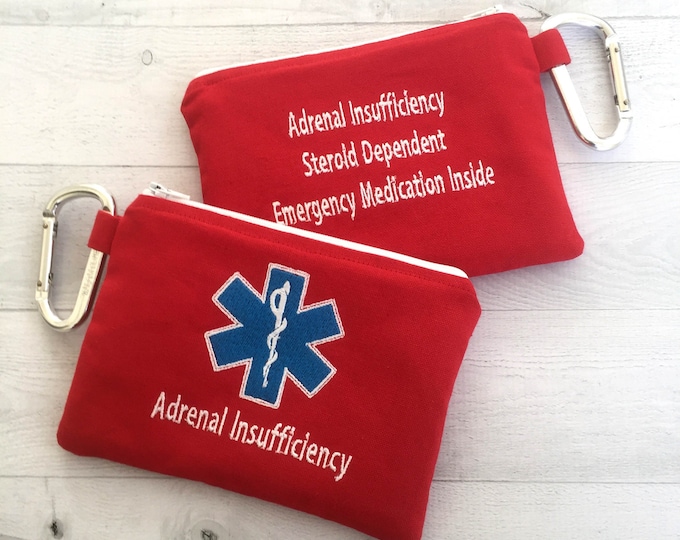 Medical Alert Pouch, First Aid Kit, Epi-pen Syringe Case, Epipen ...