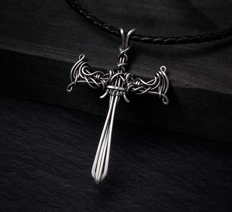 The Sword Pendant Tutorial a Lesson in Wire Work. No Soldering - Etsy