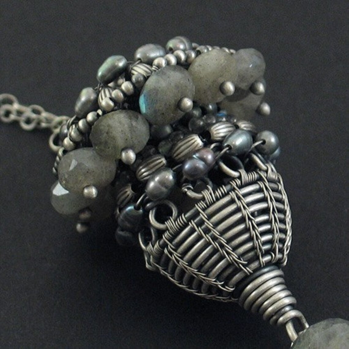 Wire Woven Bead Cap TUTORIAL Instant Download via Etsy - Etsy