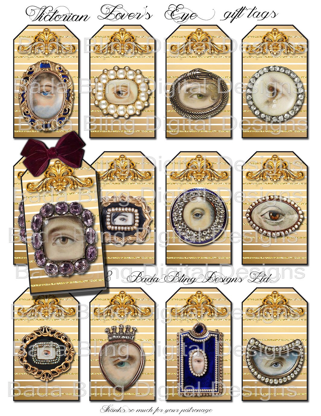 Victorian Lover's Eyes 2victorian Erageorgian Erafor - Etsy