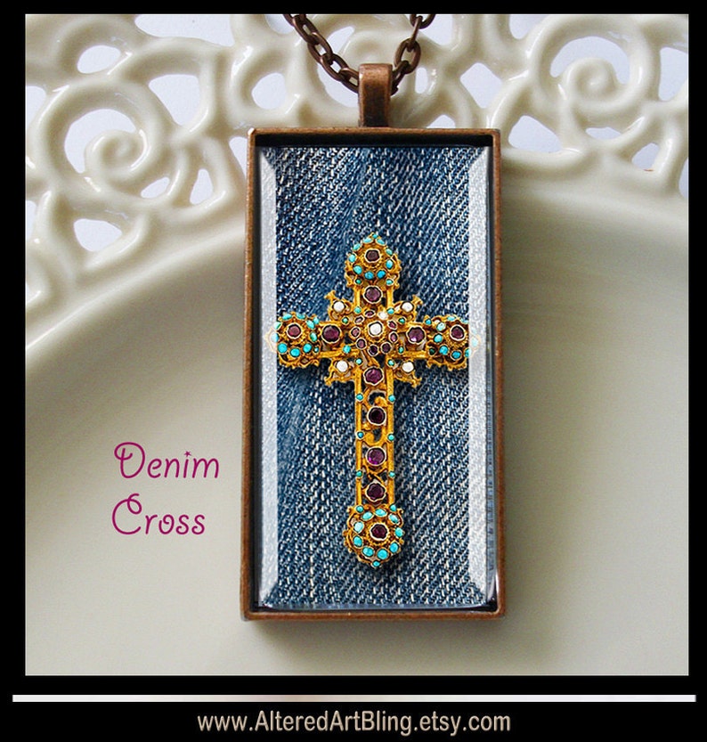 23mm X 48mm Elegant Crosses Sized for the Interior of a 1 X - Etsy