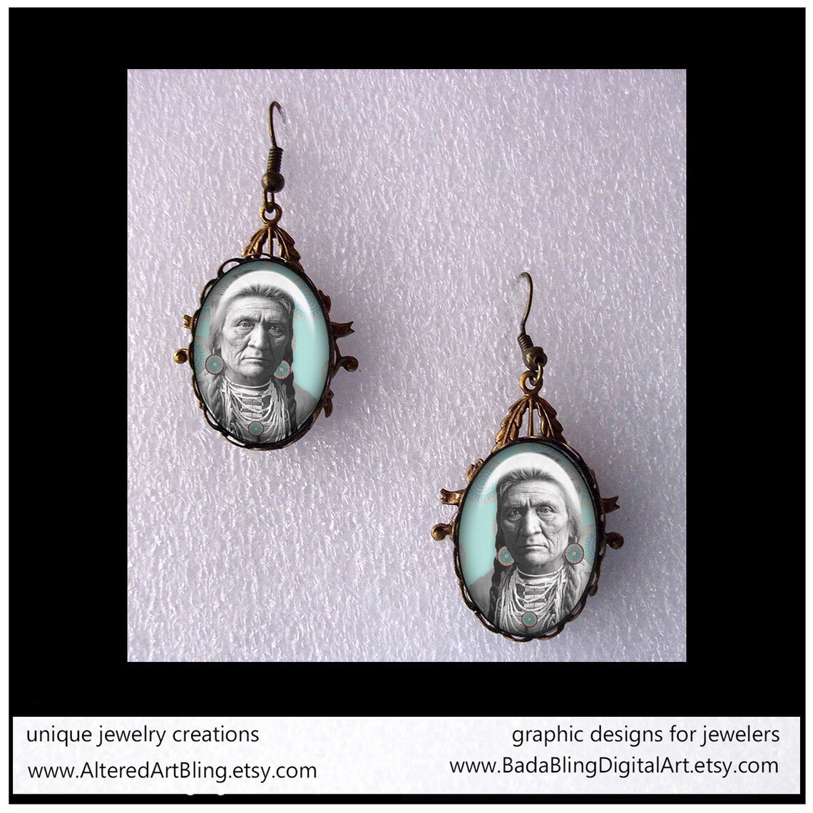 Native American Indians Printable Gift Tags Original Art - Etsy