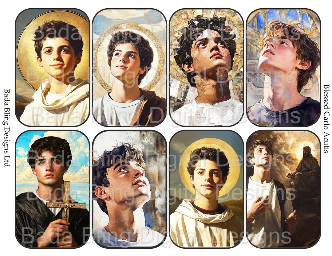 Blessed Carlo Acutis, Altoid Tin Inserts, INSTANT Downloads Shrines ...