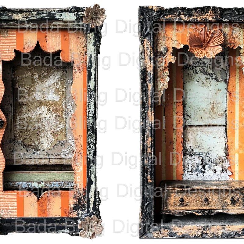 Diorama Mixed Media Art - Etsy
