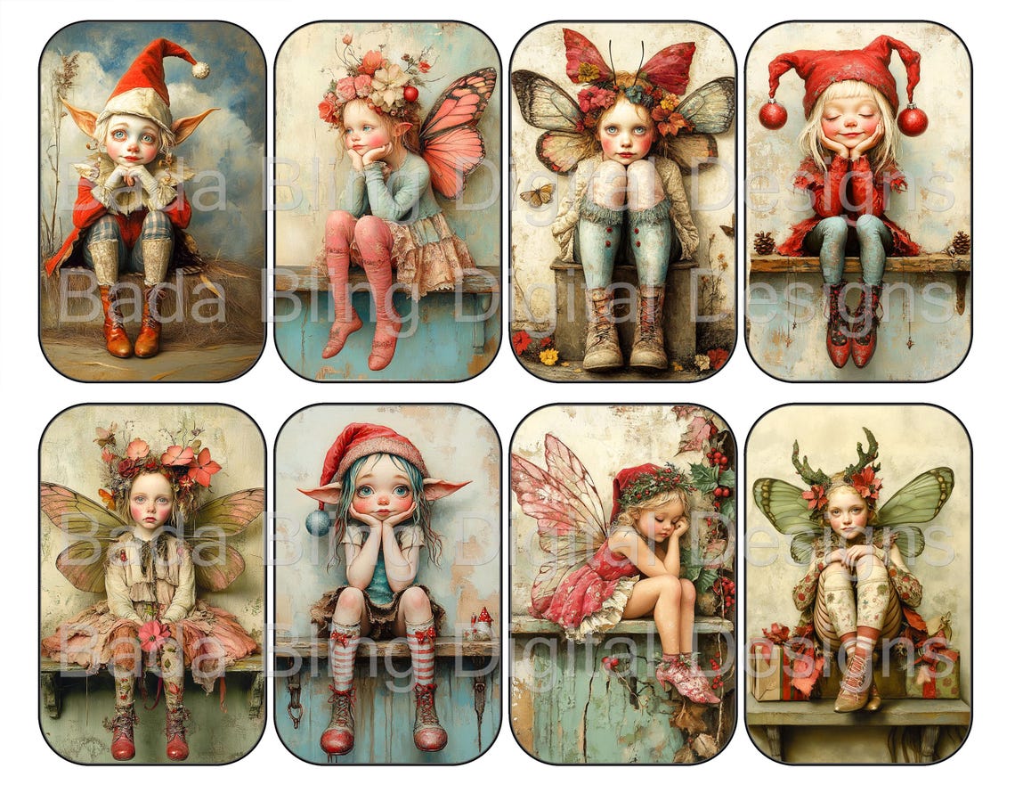 Elf on A Shelf Altoid Tin Inserts Printable Gift Tags INSTANT Digital ...