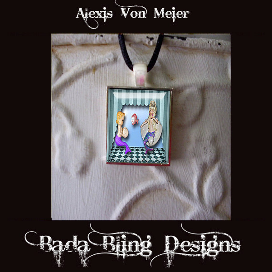 Merry Little Mermaids Altered Art Mermaids Mermaid Collage | Etsy