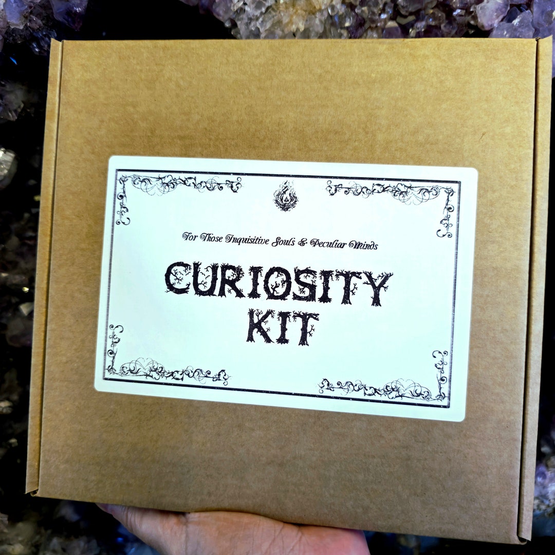 Curiosity Kit Mini Mystery Bundle of Art, Gemstones, Jewellery and ...