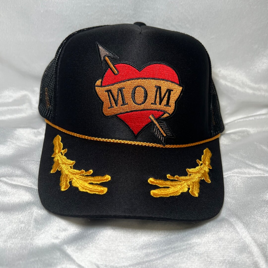 Mom Heart Patch Trucker Hat, Trendy Trucker Hat, Patchy Hat, Patch Hat ...