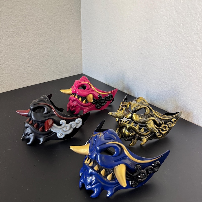 Oni Mask - Etsy