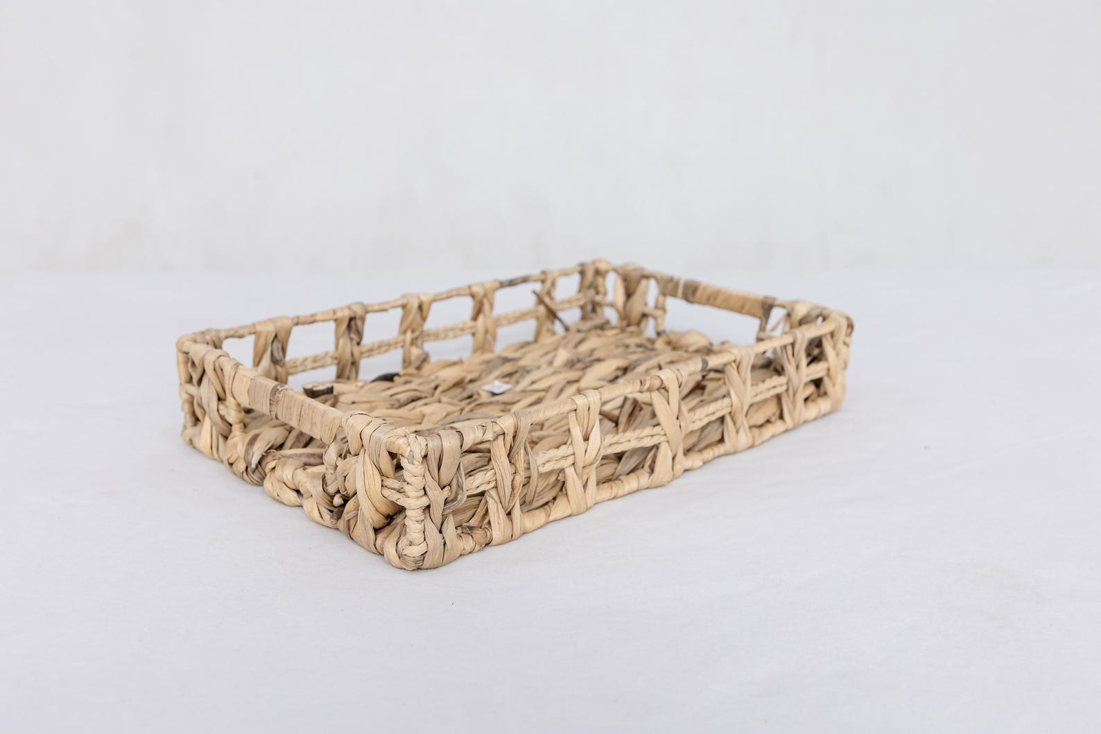 Woven Water Hyacinth Nesting Trays: Rustic Boho Farmhouse Decor, Set of ...