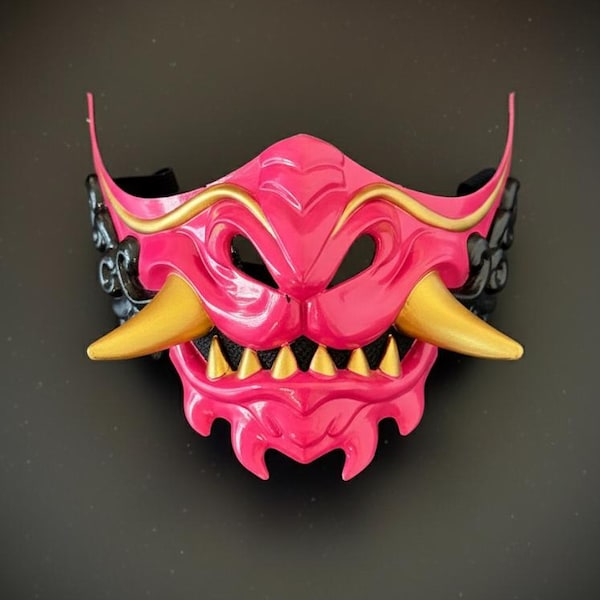 Oni Mask - Etsy Canada