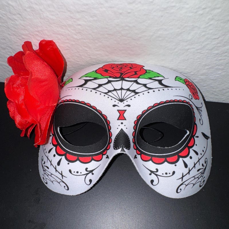 Sugar Skull Mask - Etsy Canada
