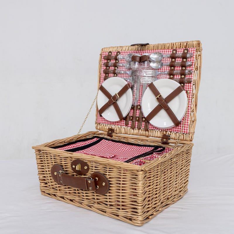 Vintage Hamper Picnic - Etsy