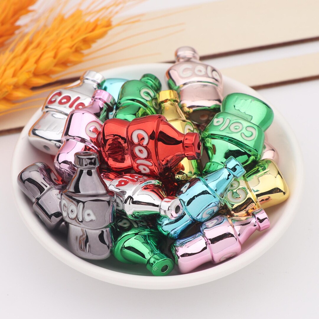 Colorful Drink Bottle Beads, Fun and Characteristic Beads for Kids ...