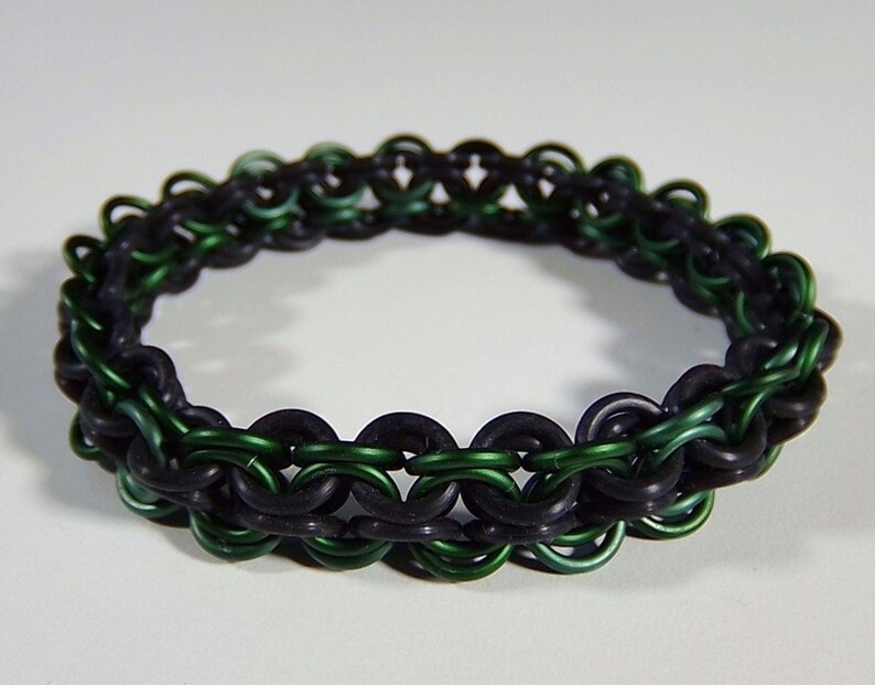 Inverted Round Chainmaille Bracelet - Etsy