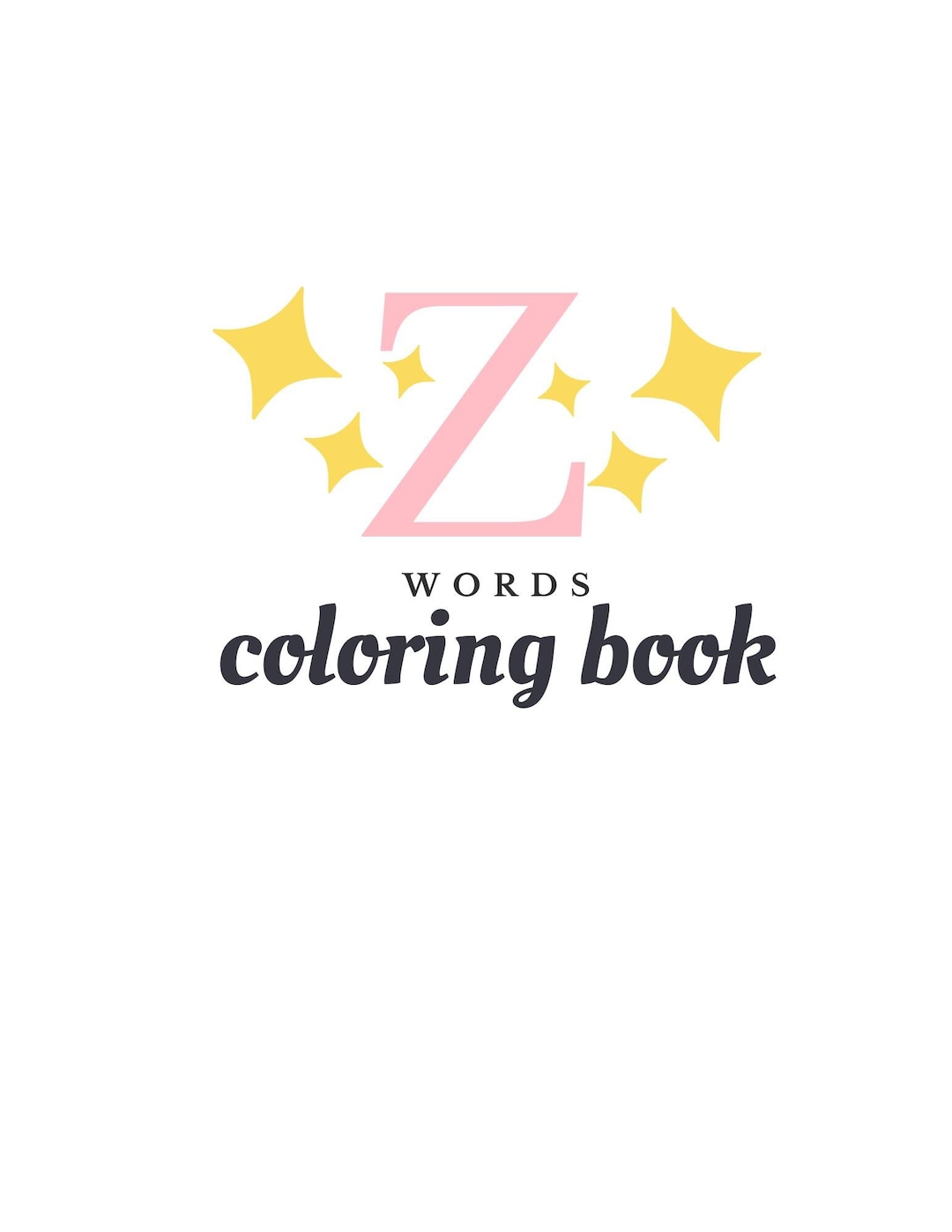 Z Words Coloring Pad, Articulation Coloring Book, Speech Practice Color ...
