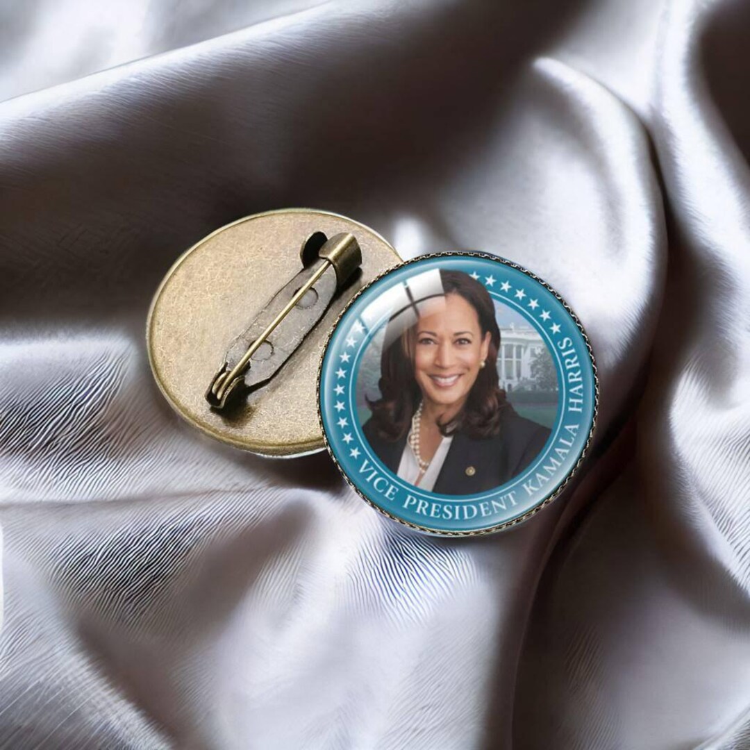 2024 Kamala Harris Presidential Election Pin Commemorative Badge ...