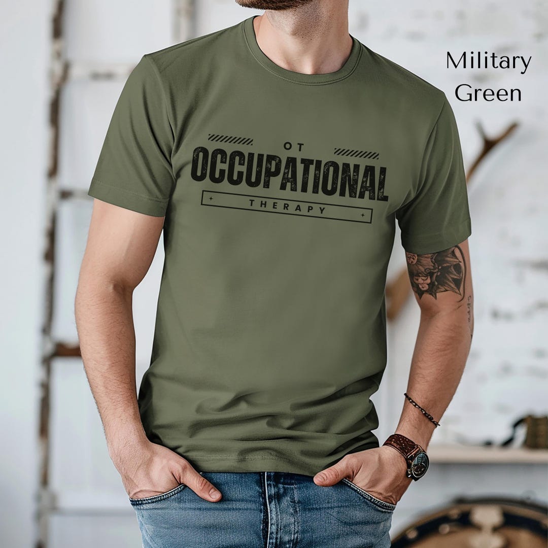 Men's Occupational Therapy Shirt Gifts, Male COTA OT Tshirt and Sweater, OTR Graduation Therapy ...