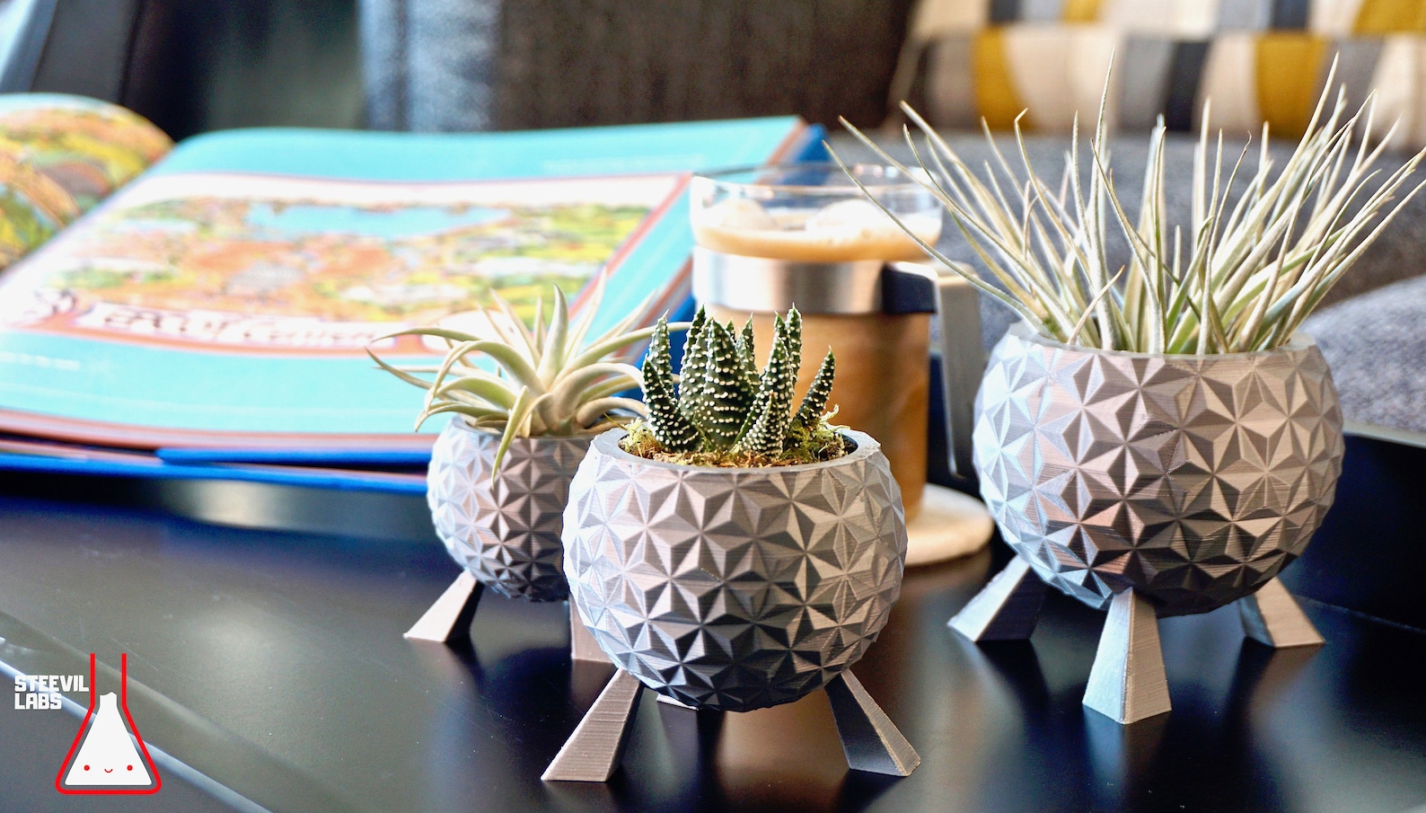 Keep Spaceship Earth Forever With These Succulent Planters