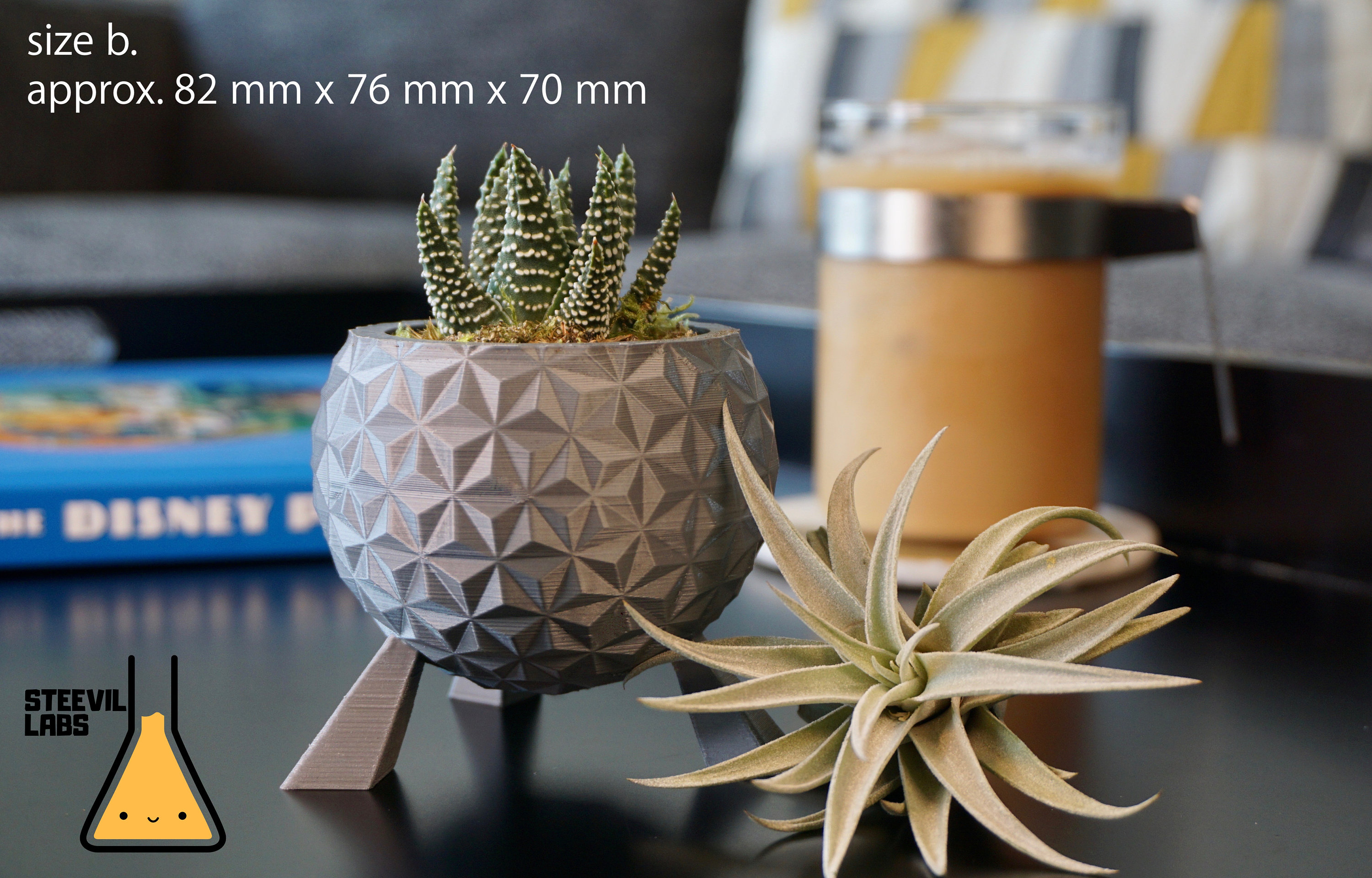 Walt Disney World Epcot Spaceship Earth Inspired Planter Pot - Etsy Canada