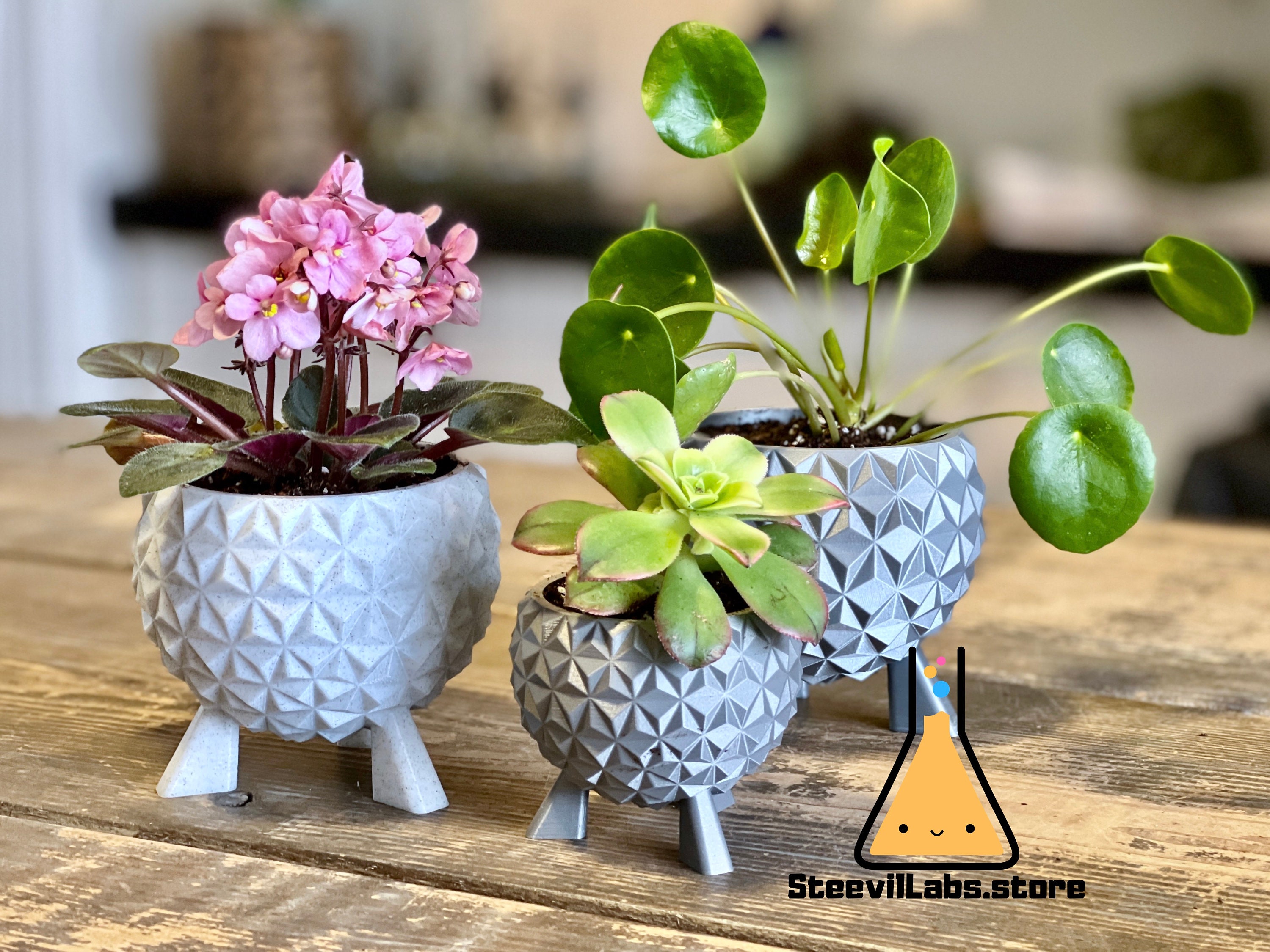 3d Spaceship Planters - Etsy