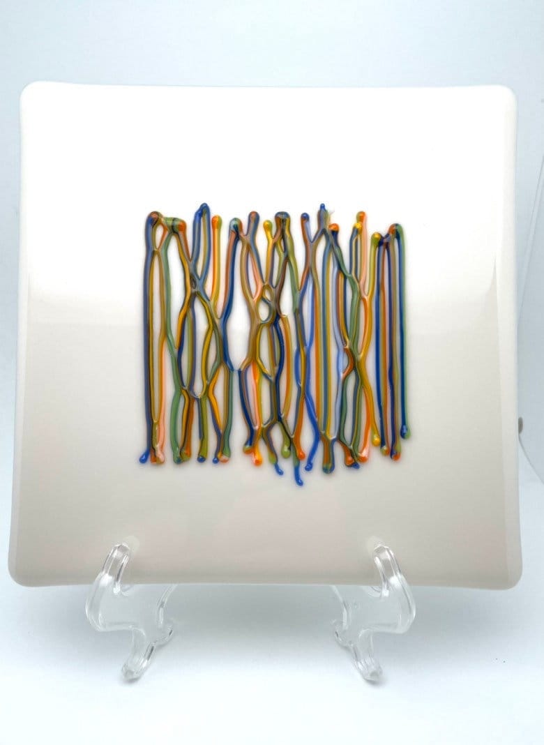 Fused Glass Stringer Decorative Wall Hanging - Etsy