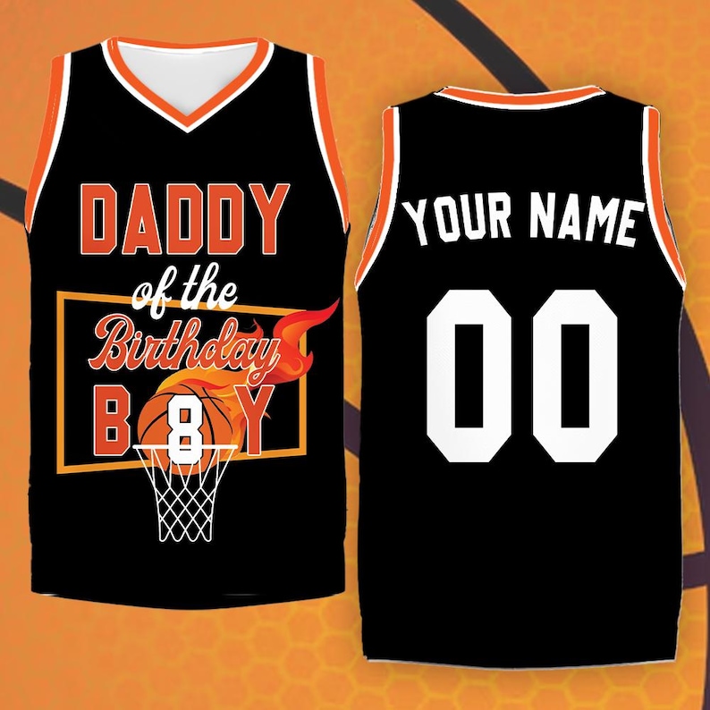 Personalized Daddy Mommy of the Rookie Basketball Jersey, Custom Name ...
