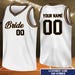 Custom Groom & Bride Basketball Jersey, Personalized Matching Couple ...