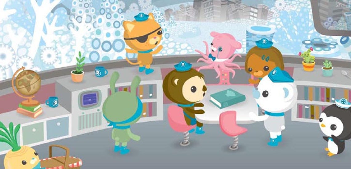 The Octonauts and the Great Ghost Reef - Illustrated Children's Picture ...
