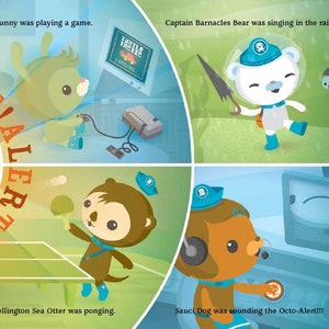 The Octonauts and the Frown Fish - Illustrated Children's Picture Book ...