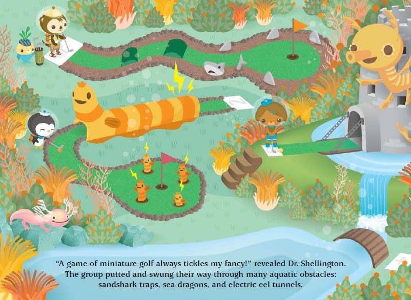 The Octonauts and the Frown Fish Illustrated Children's - Etsy