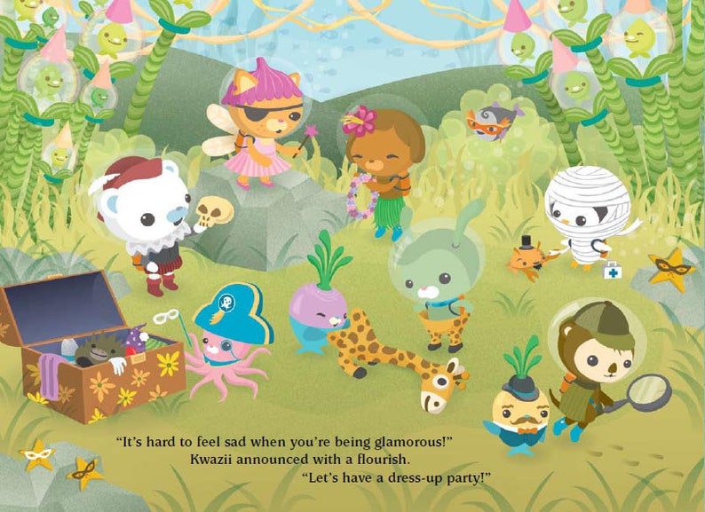 The Octonauts and the Frown Fish Illustrated Children's | Etsy