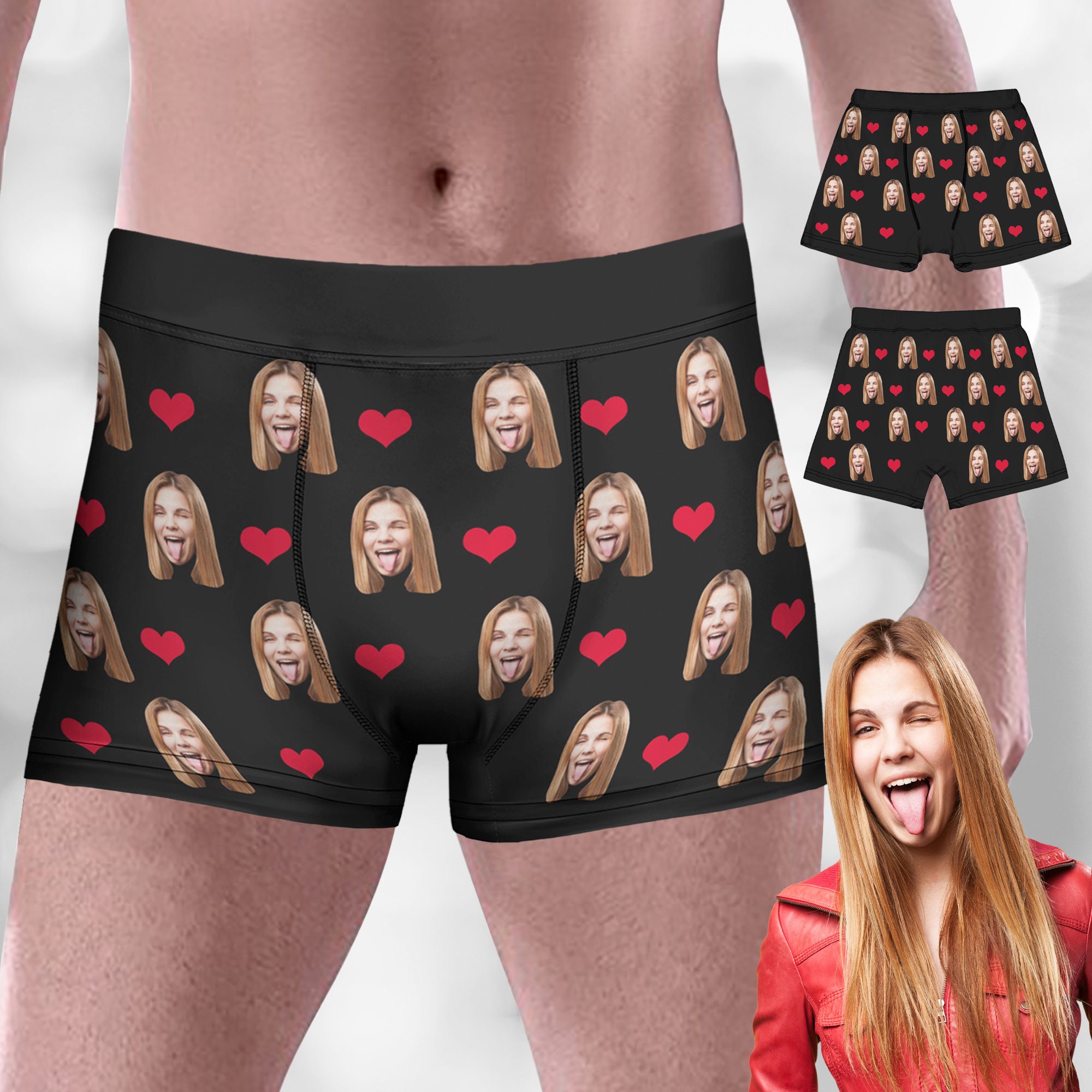 Custom Boxers With Face Prints Custom Face Boxers With Name ...