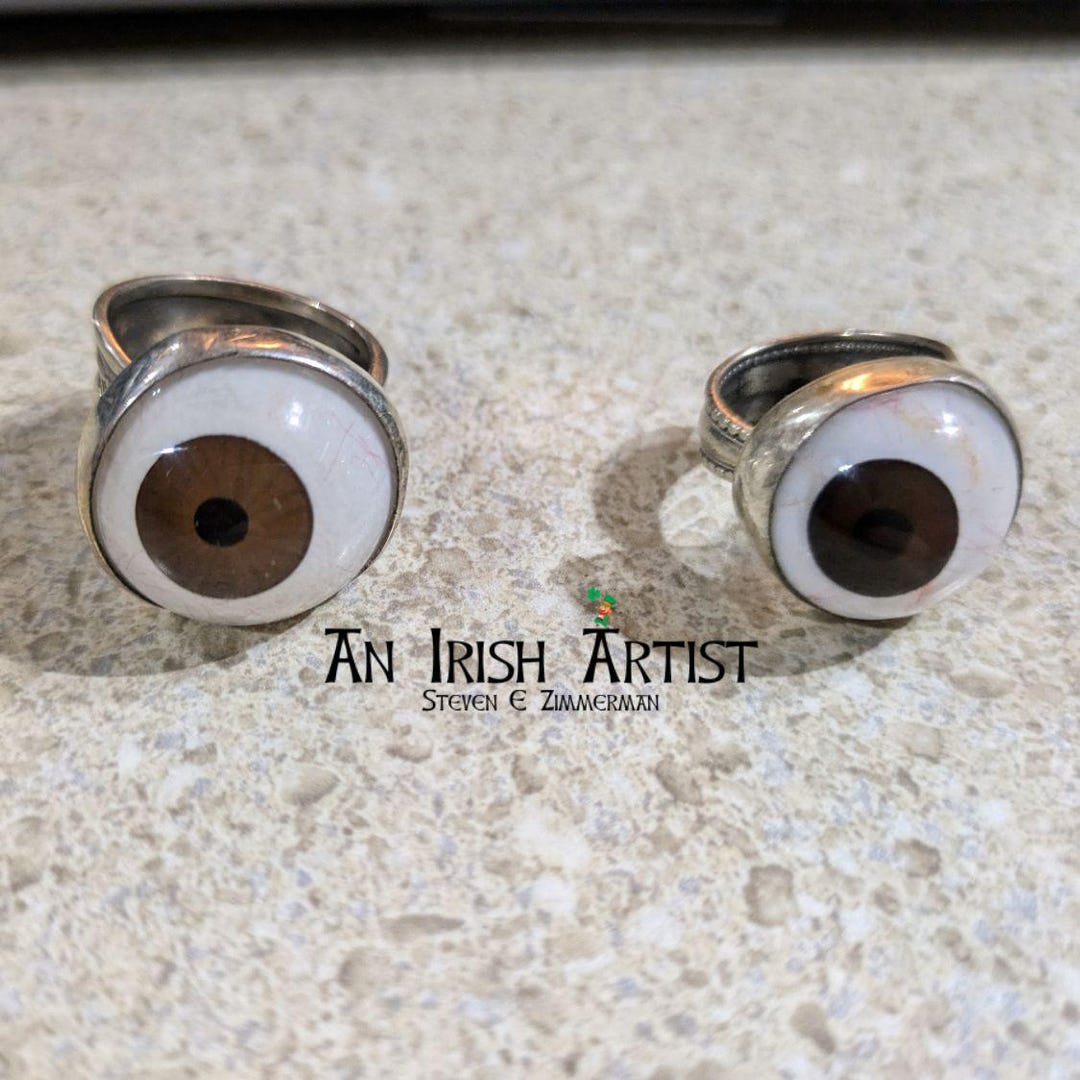 The Eyes Have It Rings - Etsy